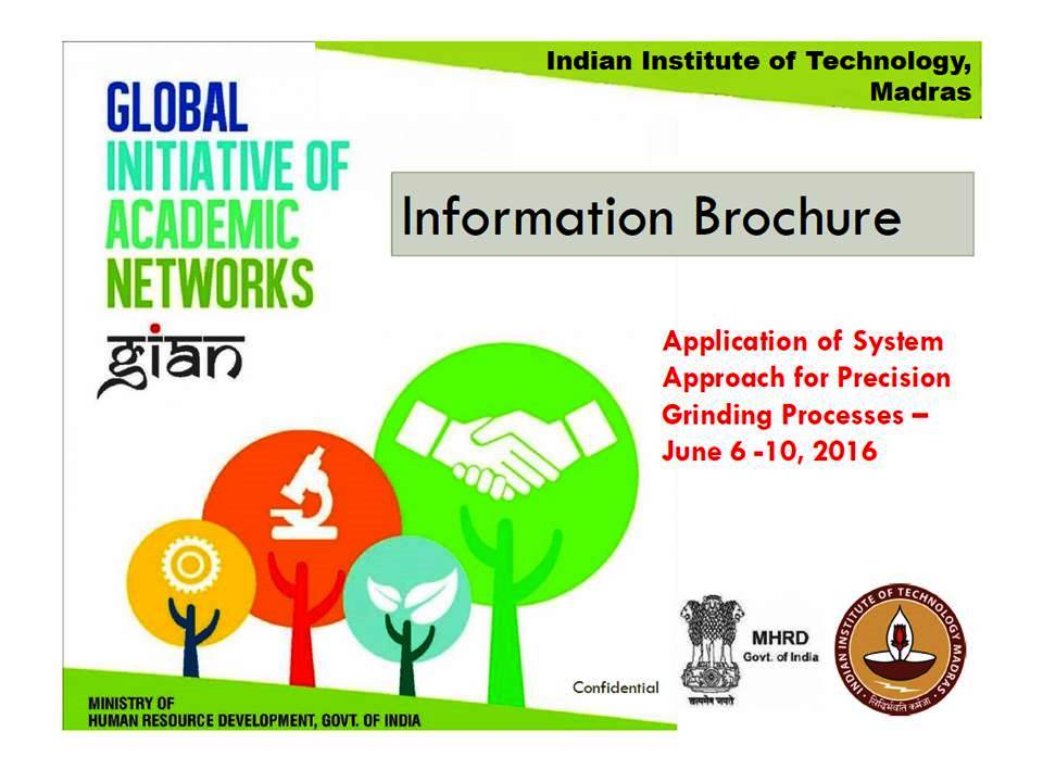 GIAN Course offered by STIMS at IIT – Madras – STIMS Institute