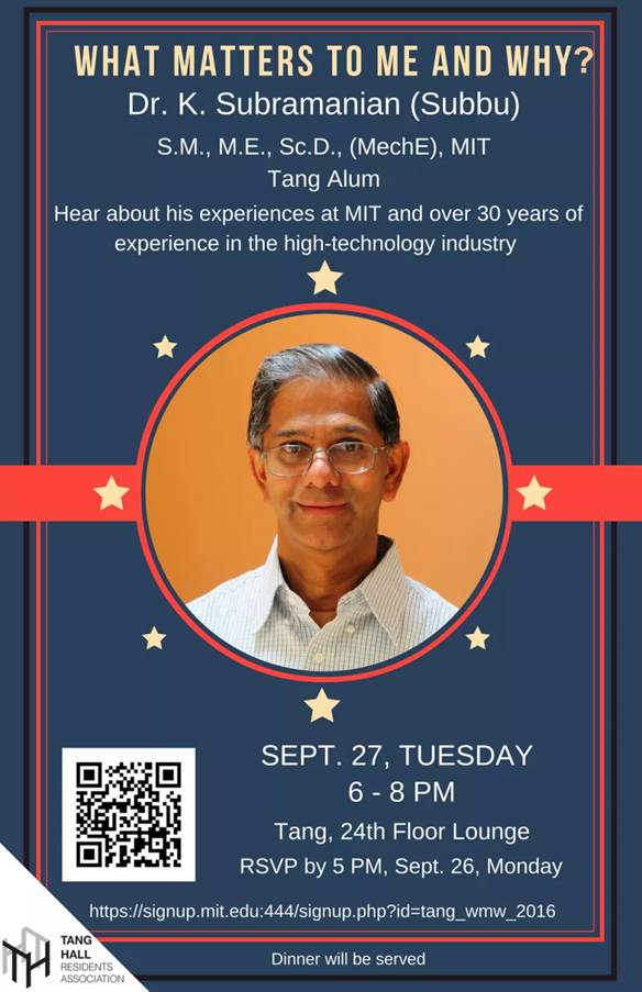 Talk scheduled at MIT campus – STIMS Institute